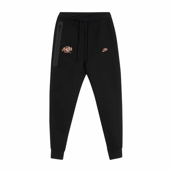 CENTRAL CEE X NIKE TECH FLEECE SET - BLACK, ANTHRACITE, METALLIC RED B