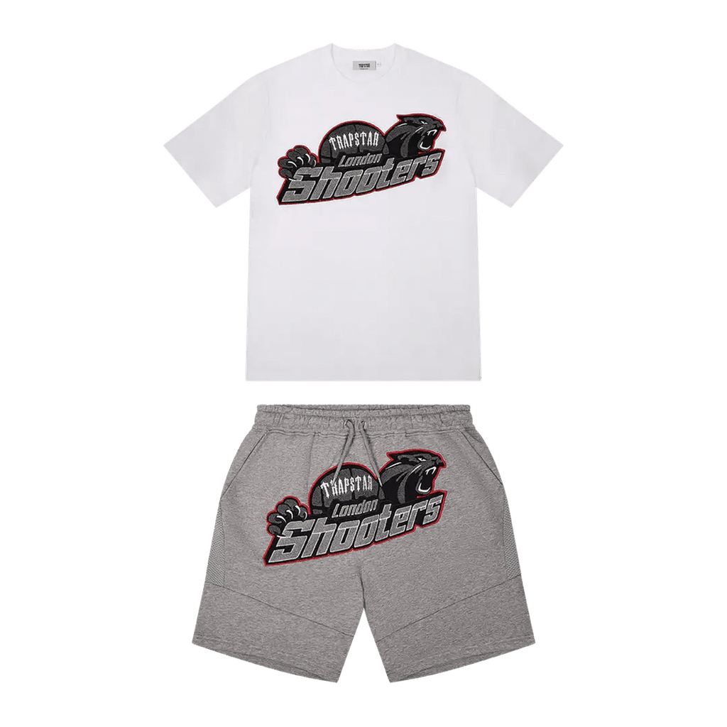 Shop Trapstar Short Set Blue White | Plugstationuk