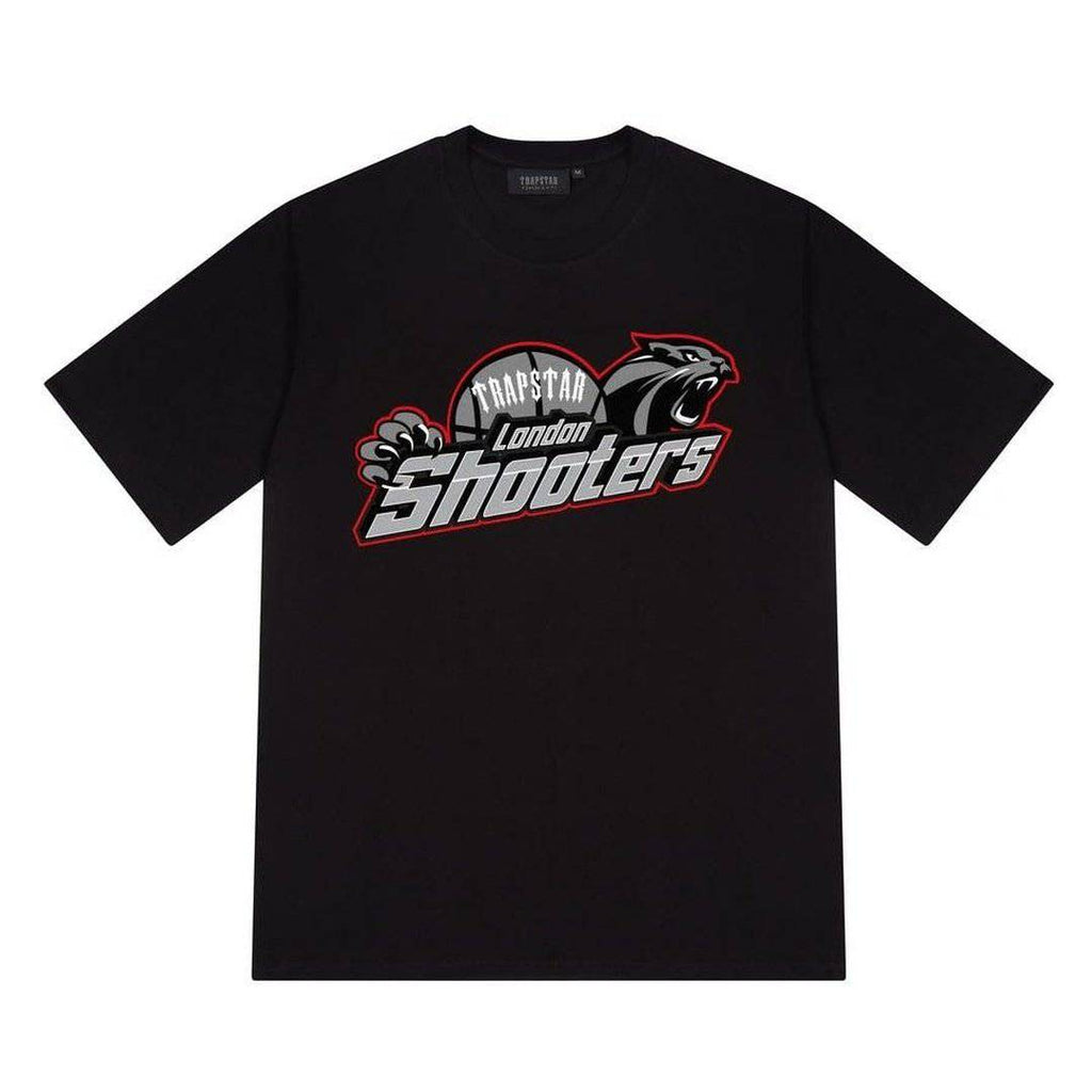 Trapstar Shooters T Shirt - Black/Red
