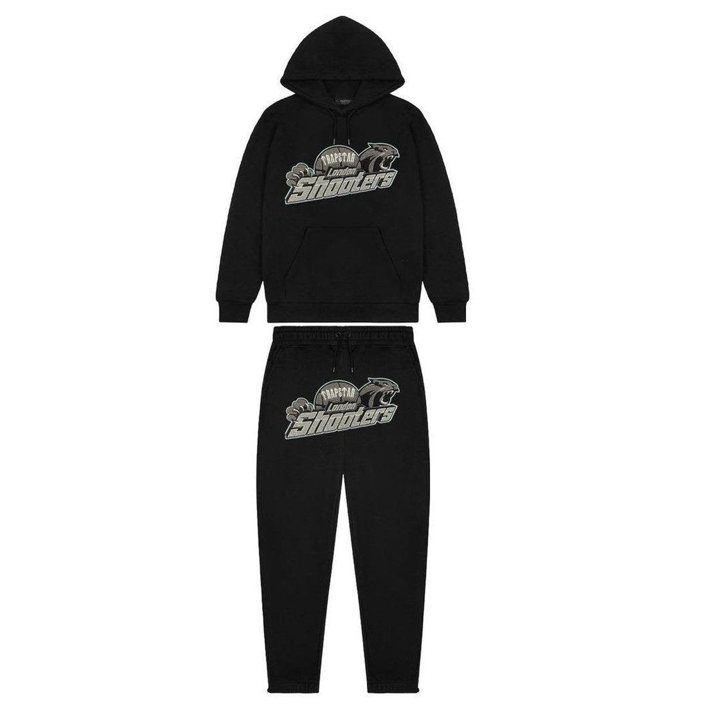 Trapstar Shooters Tracksuit - Black/Teal