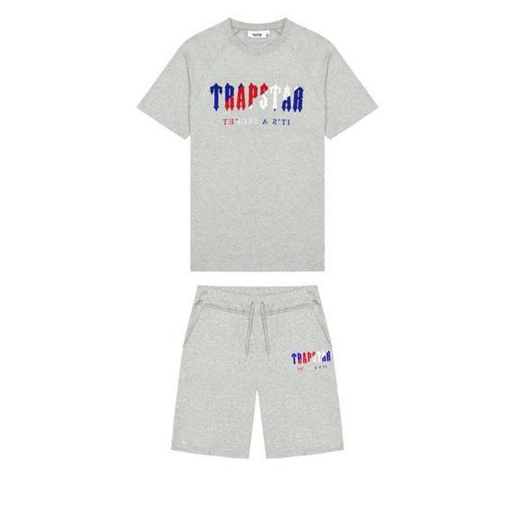 Trapstar Short Set Grey Revolution | Plugstationuk