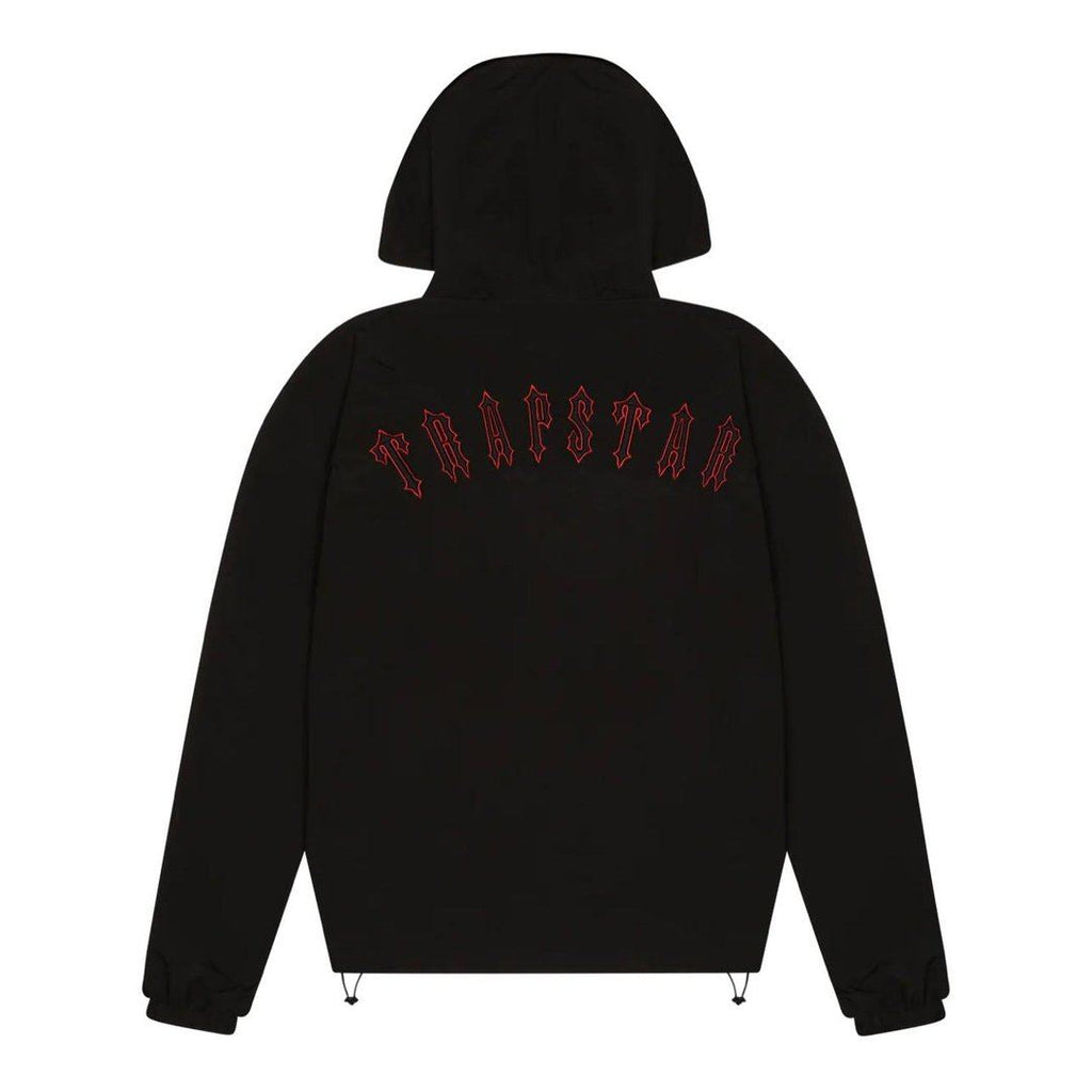 Buy Trapstar Windbreaker Jacket Black Red | Plugstationuk
