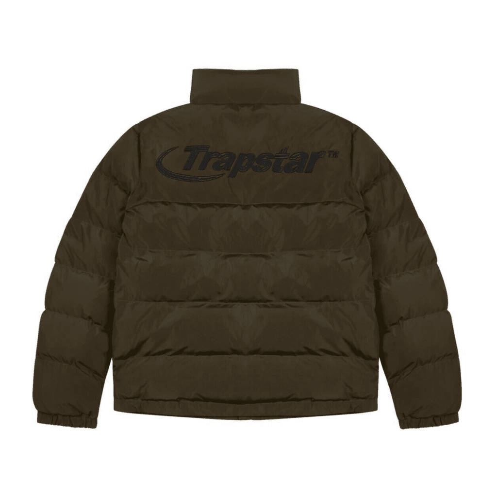 Shop Trapstar Puffer Jacket Olive | Plugstationuk
